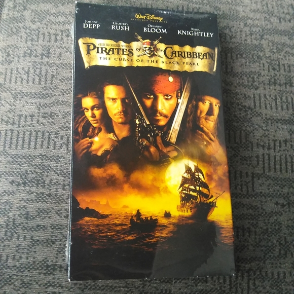 Disney | Other | Pirates Of The Caribbean Disney Vhs Tape Video Sealed ...